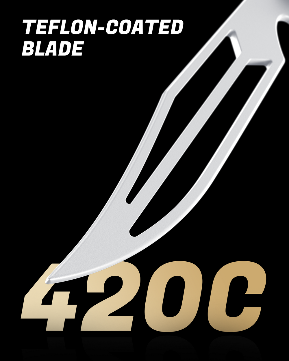 Nabalis Vulp Teflon-Coated Butterfly Knife Trainer Opener Skill Toy